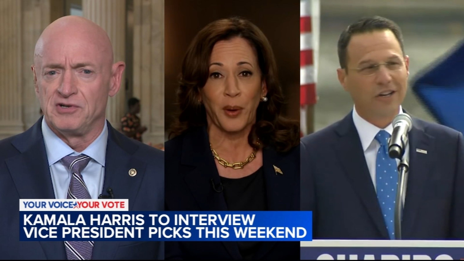 Vice President Kamala Harris nears the end of search for running mate ...