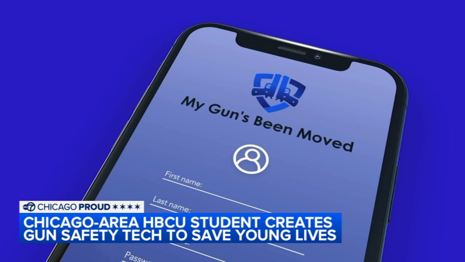 College student creates gun safety device to save young lives from ...