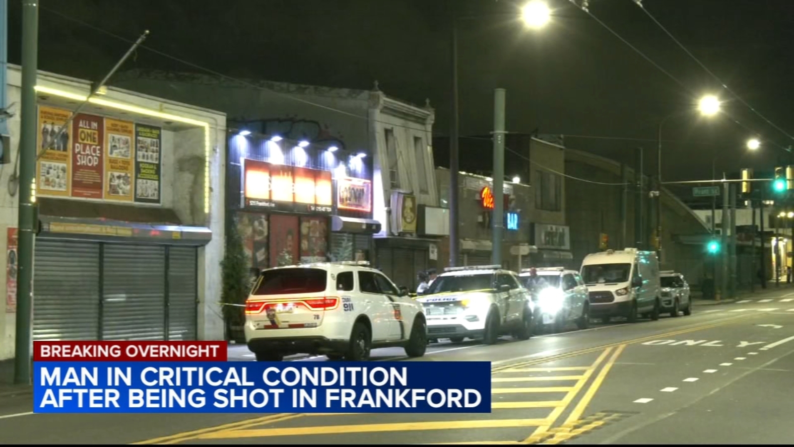 Frankford Avenue shooting leaves man hospitalized in critical condition ...