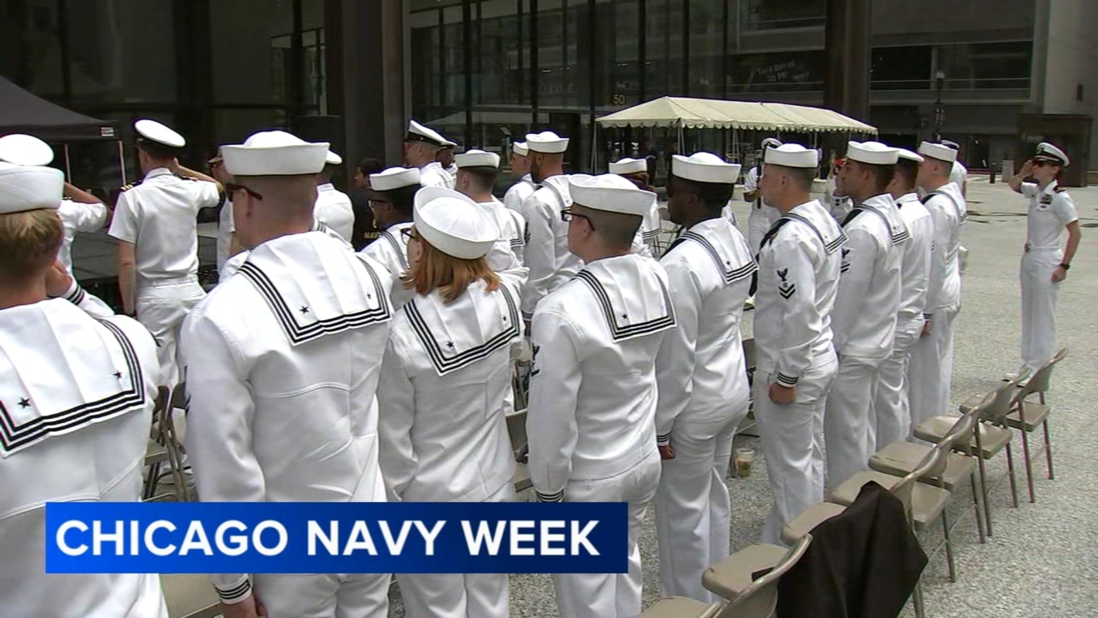 Chicago Navy Week kicks off with Daley Plaza ceremony - ABC7 Chicago