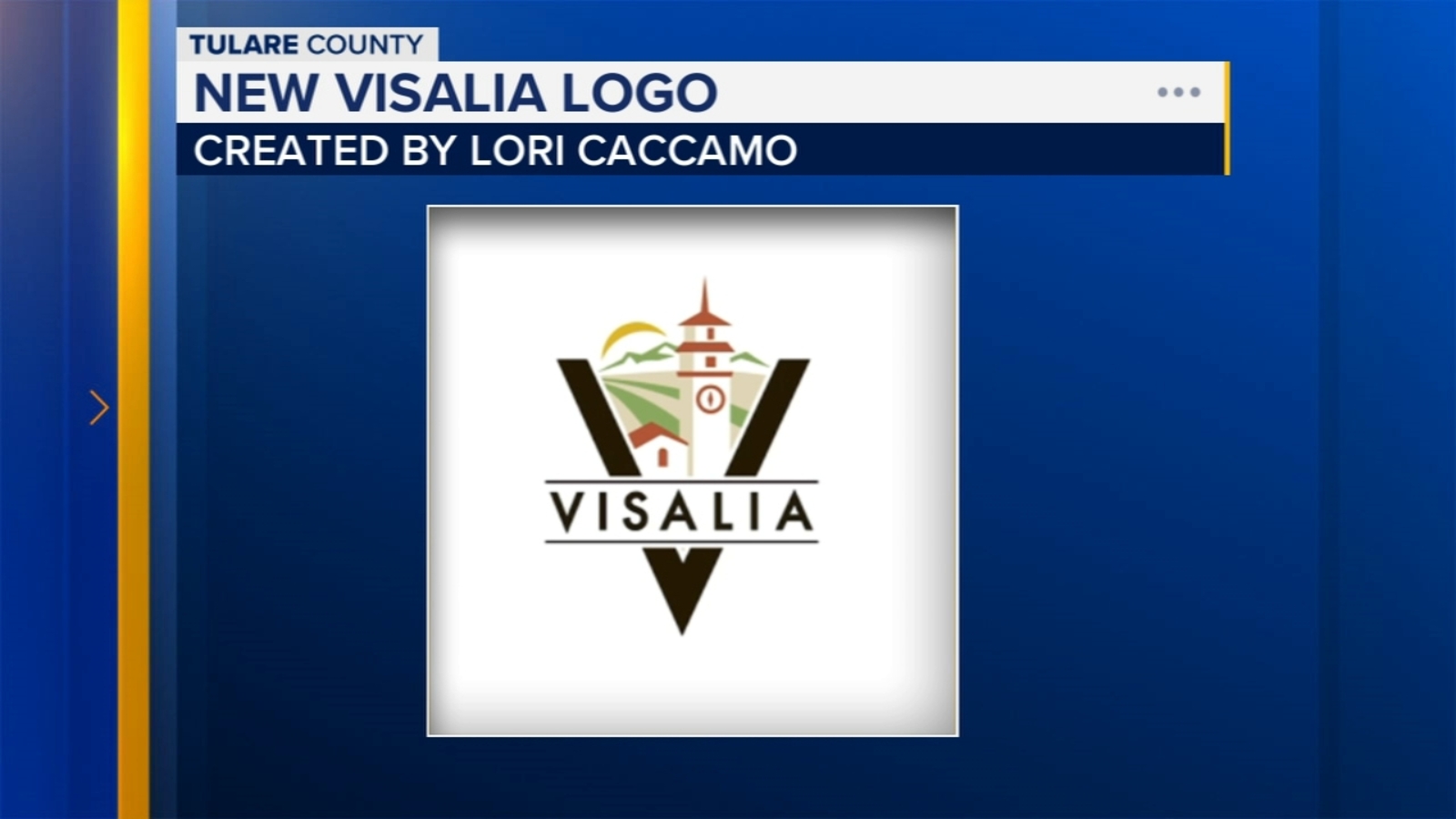 New logo for City of Visalia officially unveiled - ABC30 Fresno