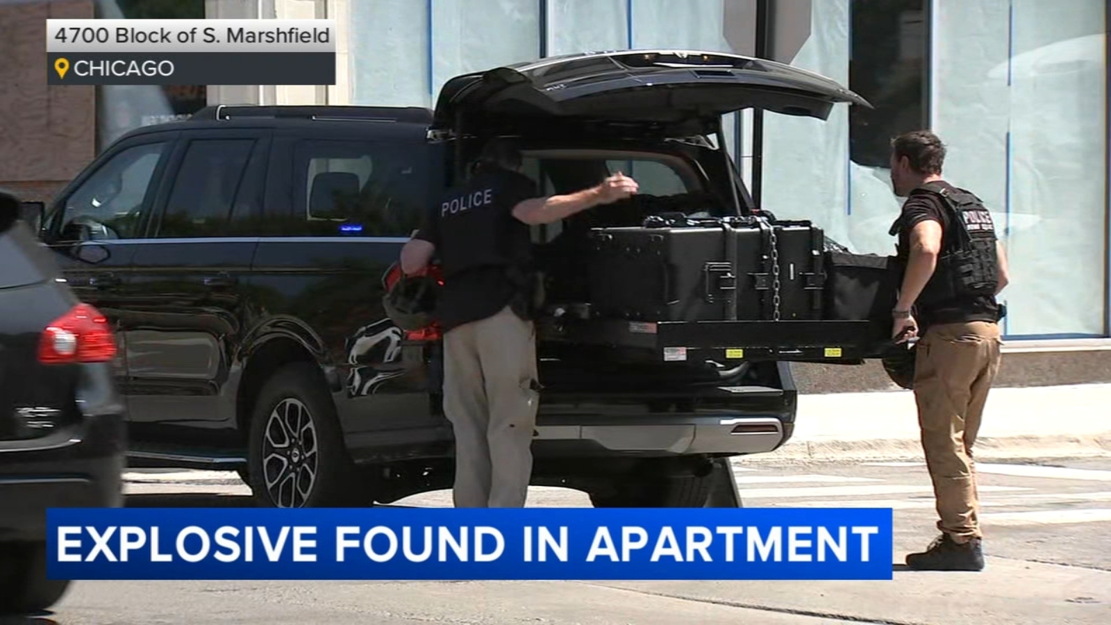 Explosive found at apartment building on South Marshfield Avenue in ...