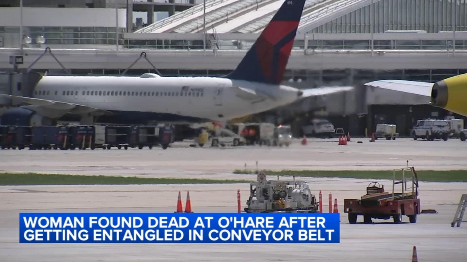 Woman Dies At Chicago Ohare Airport Terminal 5 Baggage Claim Area
