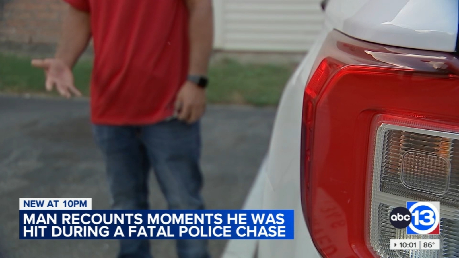 Innocent driver caught in high-speed police chase speaks out after ...