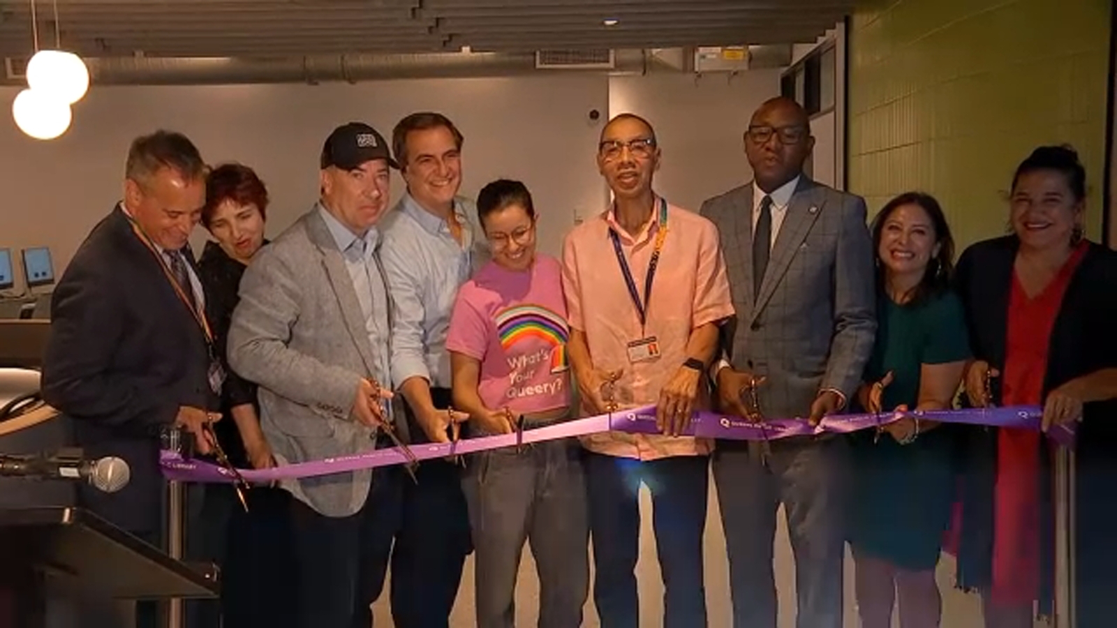 Queens Public Library at Broadway in Astoria reopens after receiving a ...
