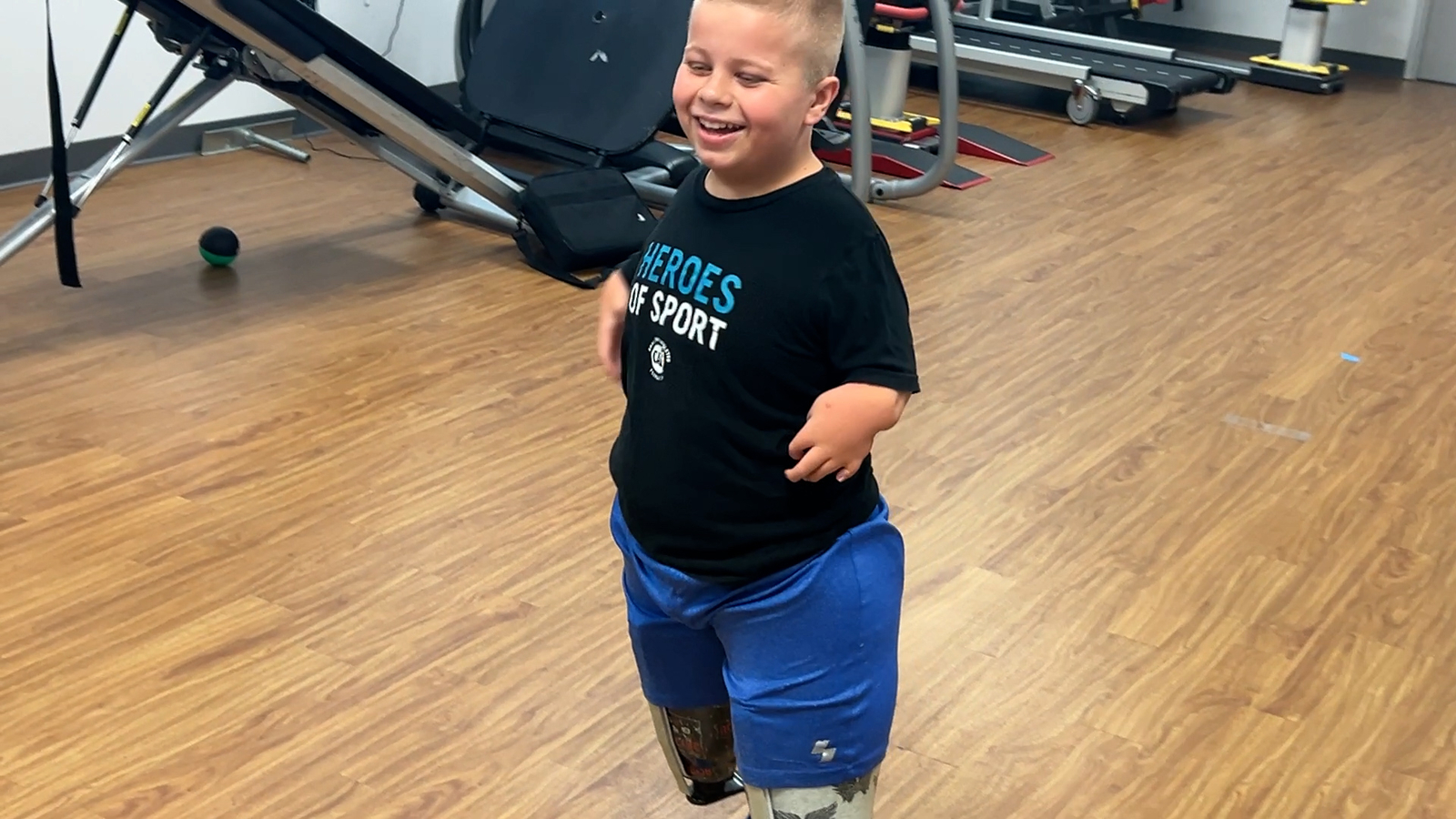 10-year-old disabled boy is not letting anything hold him back! - ABC7 ...