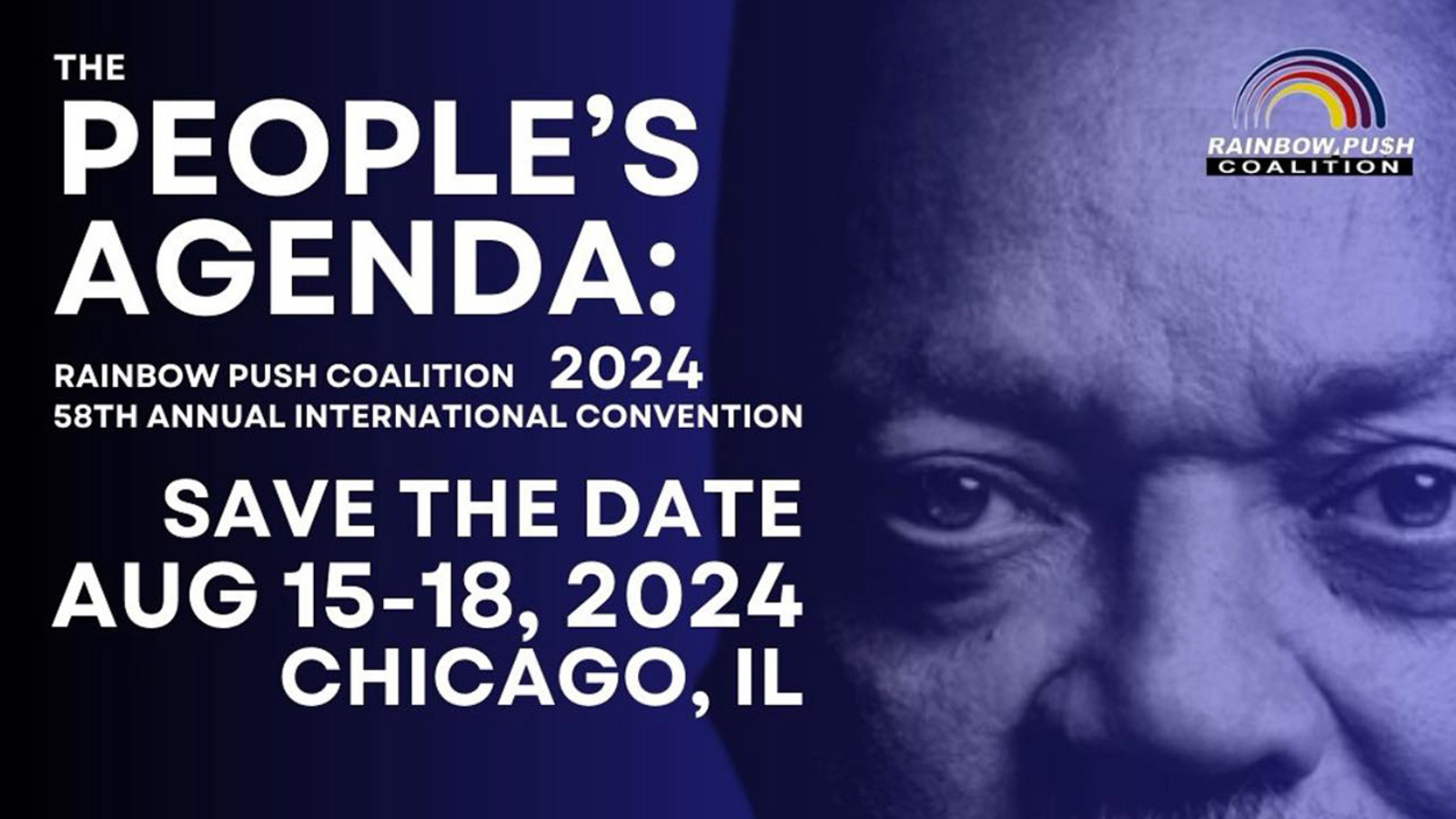 Rainbow PUSH Coalition International Convention 2024 in Chicago to ...
