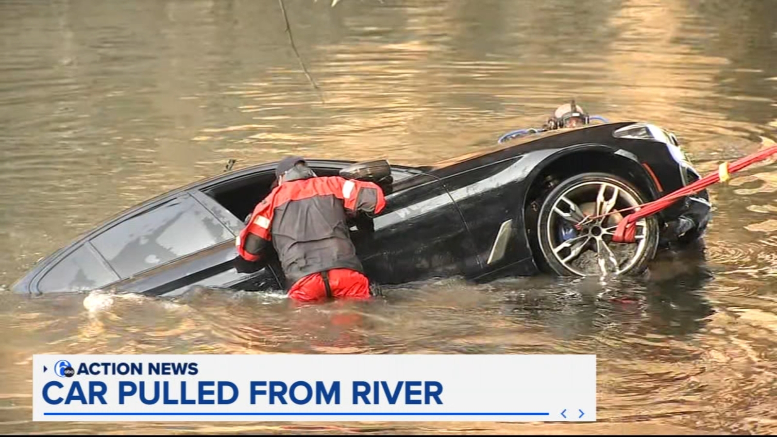 Car recovered from Schuylkill River in Fairmount Park; Philadelphia ...
