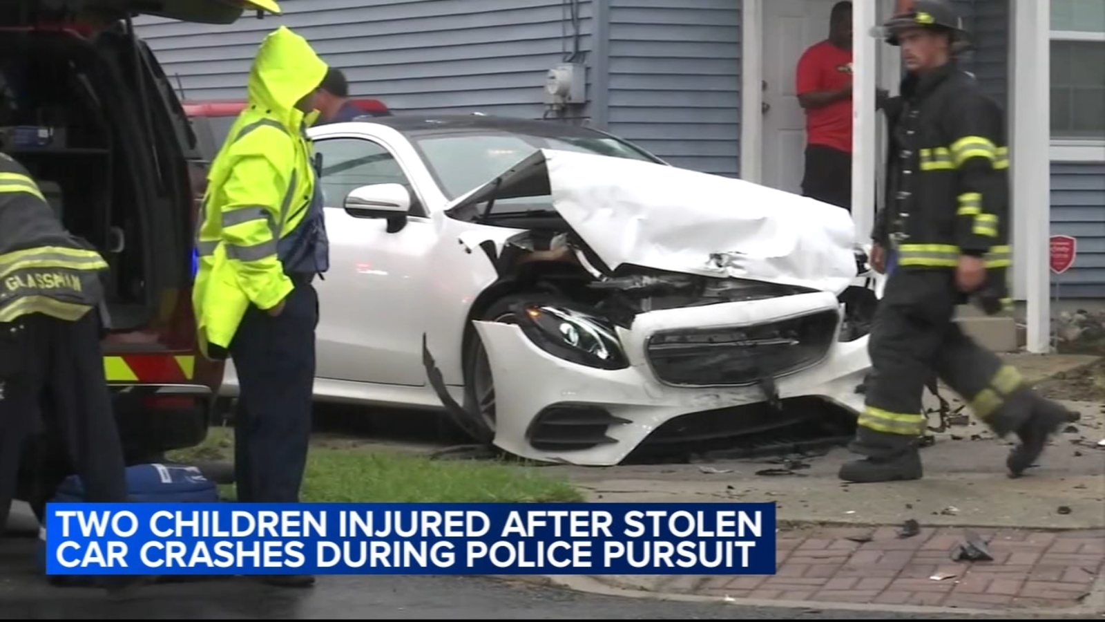 3 people, including children, injured after police pursuit ends with ...