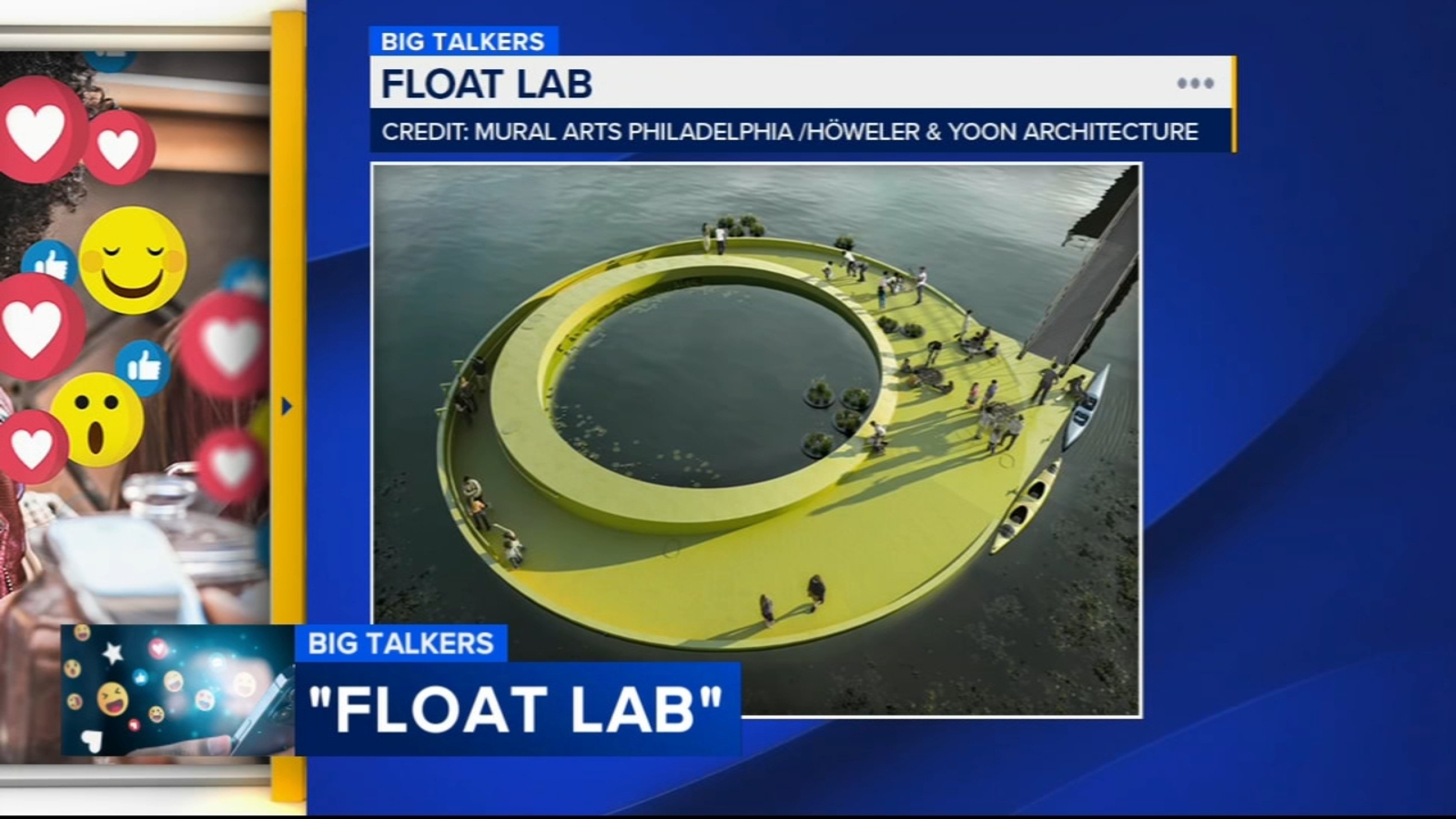 Mural Arts Philadelphia, Bartram's Garden plan to build FloatLab on Schuylkill River - 6abc ...