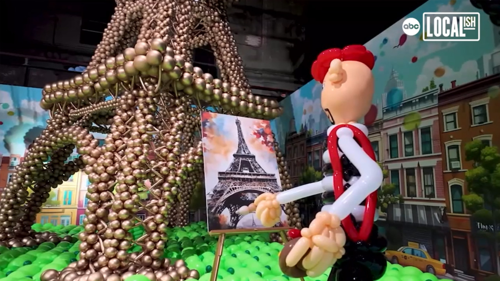 Immersive exhibit showcases large-scale balloon sculptures in NYC ...