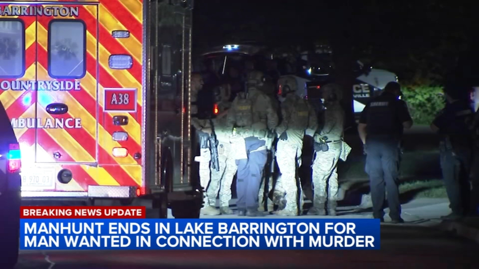Lake Barrington manhunt: Chicago murder suspect in custody after ...