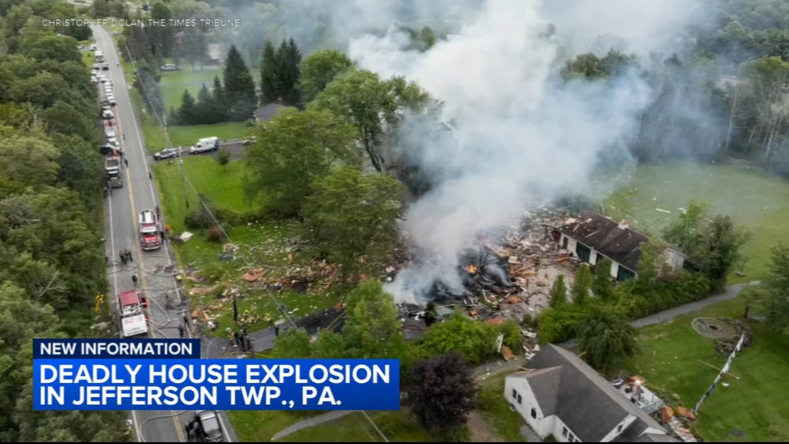 Lackawana County house explosion: Home leveled on Mount Cobb Road in ...