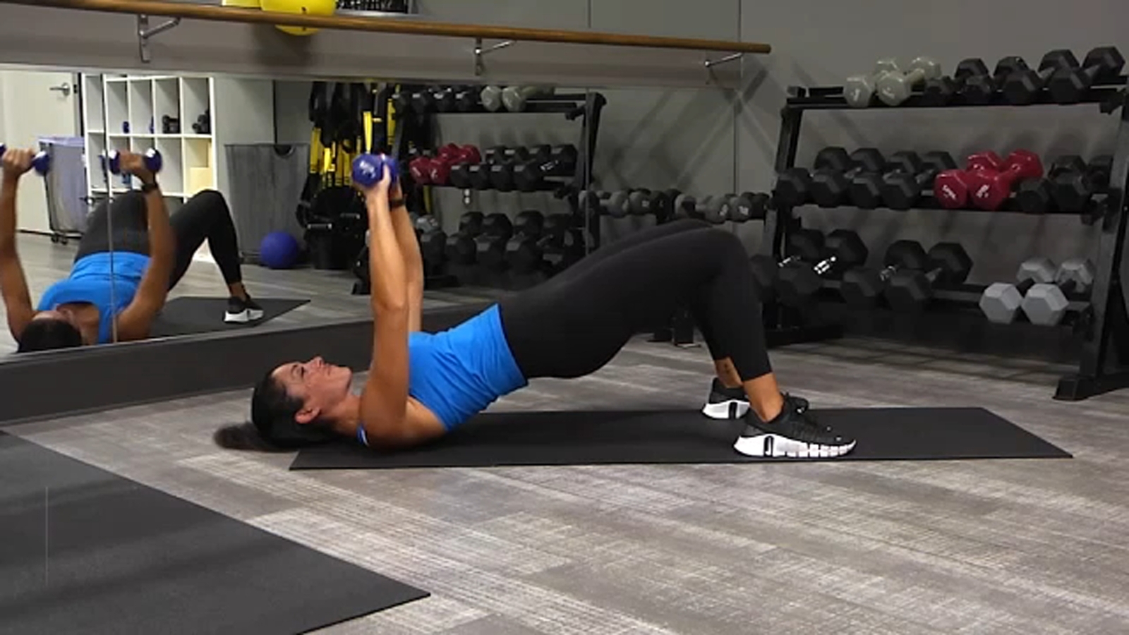 Glute bridge, chest press - Today's Tip - 6abc Philadelphia