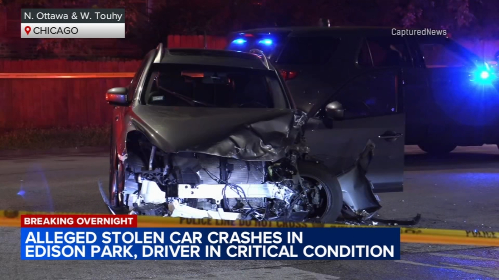 5 injured, 1 critically, in high-speed stolen car crash at North Ottawa ...
