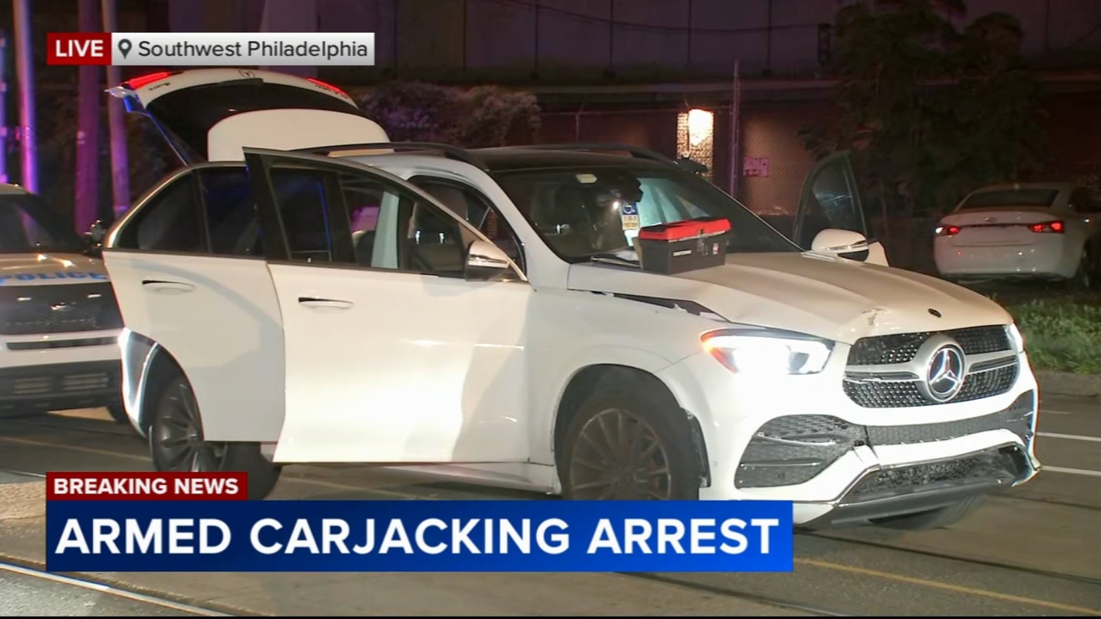 Armed carjacking suspect arrested in Southwest Philadelphia, 2 suspects ...