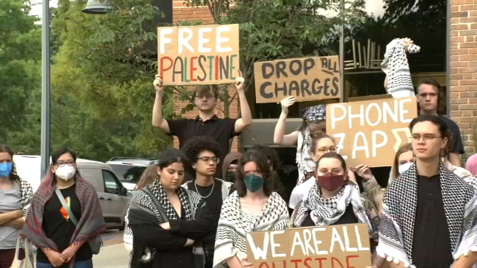 College pro-Palestine protests | UNC pro-Palestine protesters expected ...