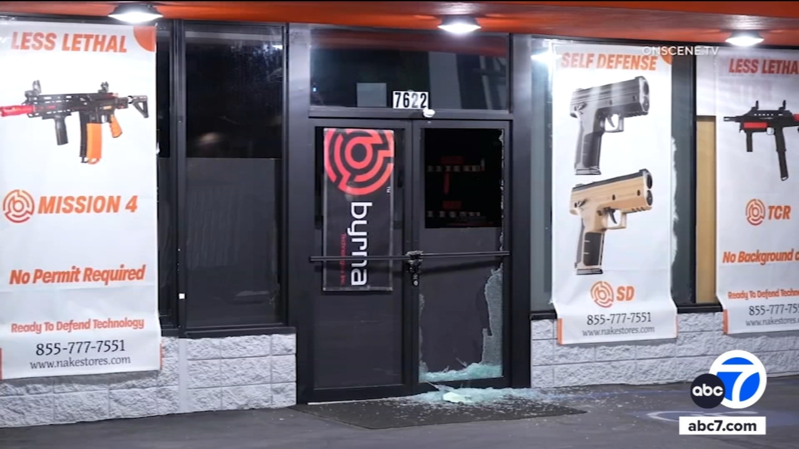 Van Nuys shop selling Byrna self-defense weapons broken into again ...