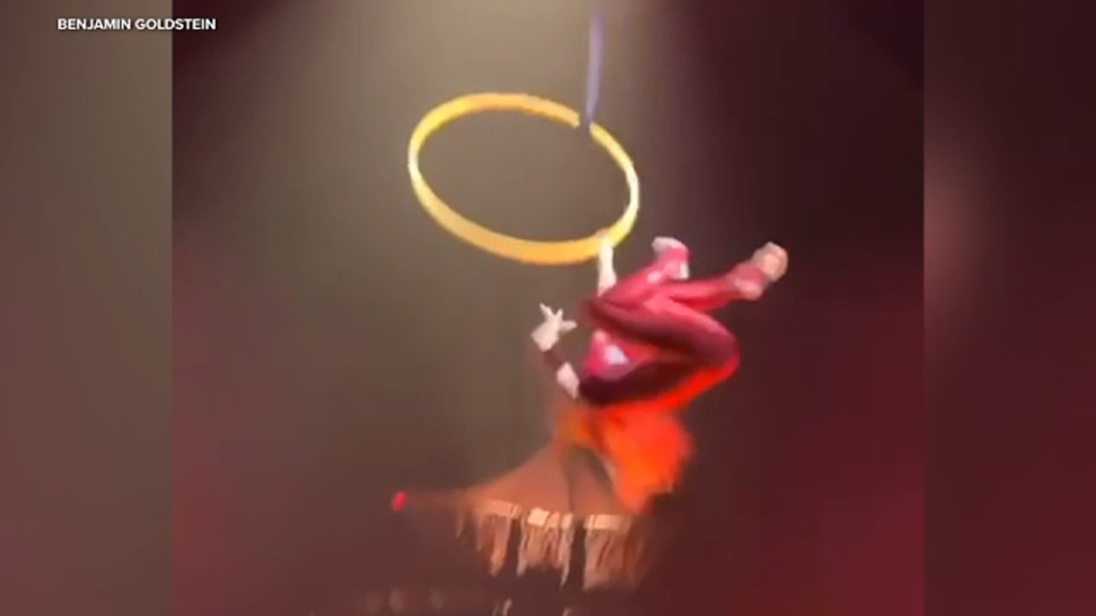 Cirque du Soleil performer falls: Aerialist injured in fall during ...