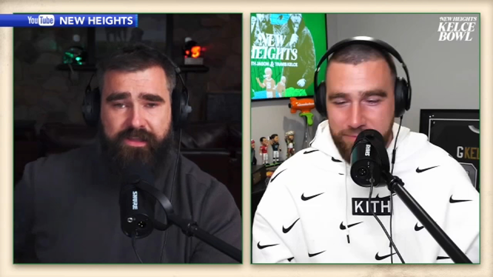 Jason Kelce, Travis Kelce reportedly sign $100M+ podcast deal with ...