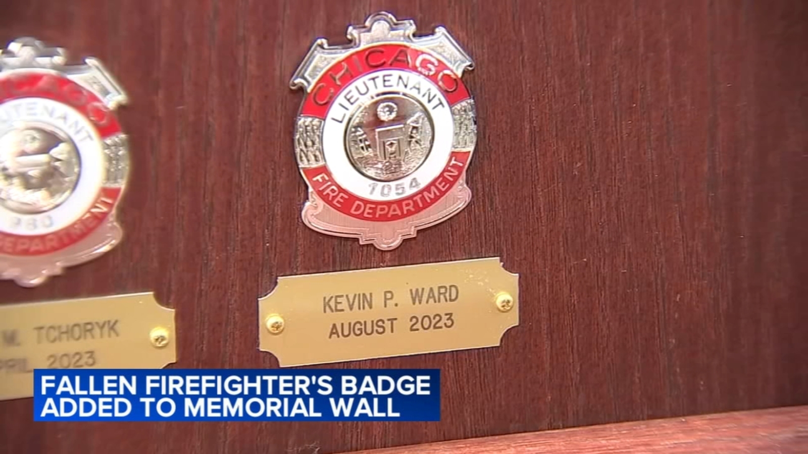 Chicago Fire Department badge ceremony honors fallen Lieutenant Kevin ...