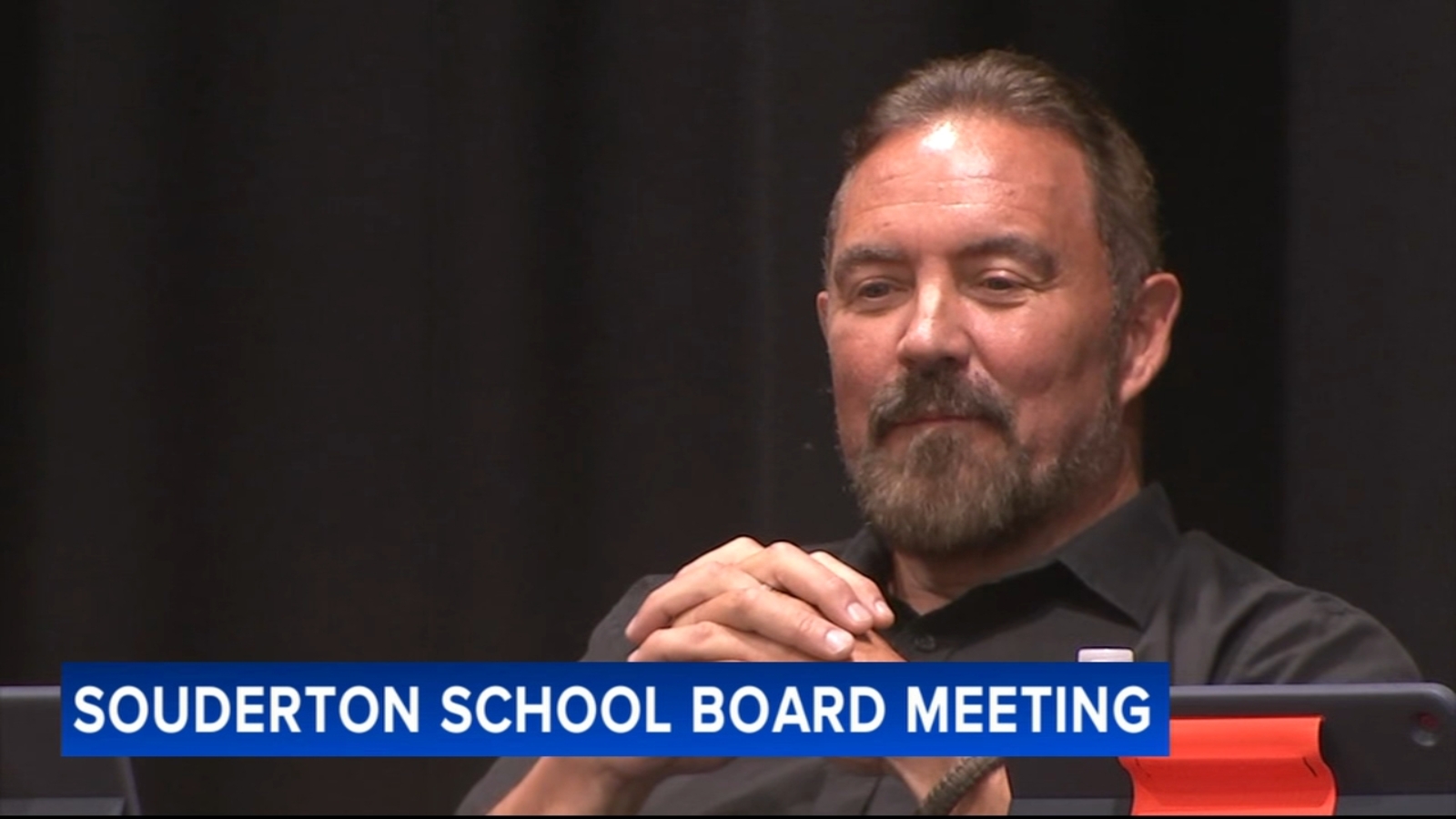 Souderton School Board Director Bill Formica addresses community after ...