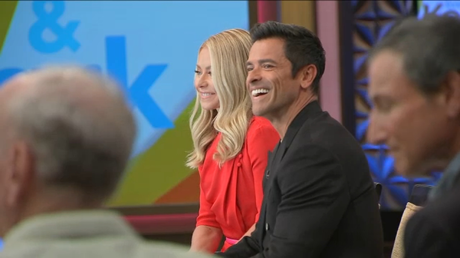 'Live With Kelly and Mark' hosts Ripa and Consuelos celebrate new ...