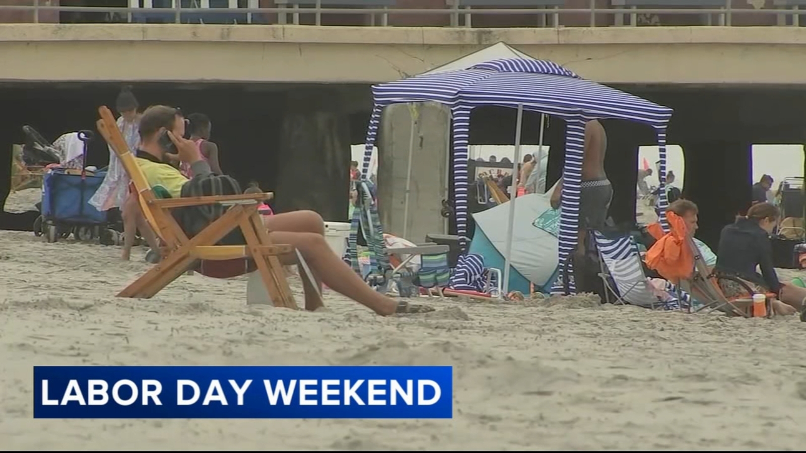 Weather doesn't dampen Labor Day Weekend fun for shore-goers - 6abc Philadelphia