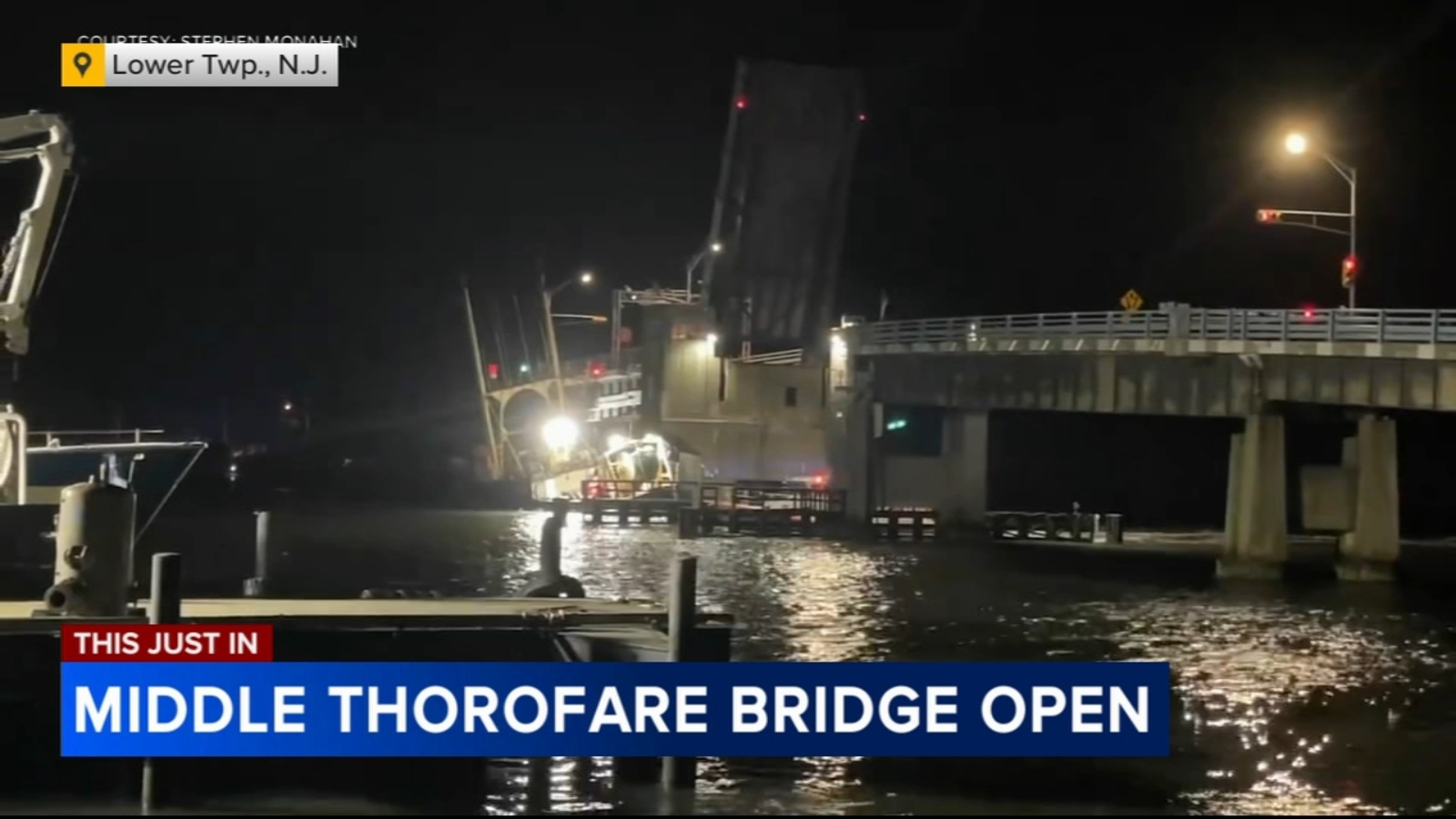 Middle Thorofare Bridge, connecting Diamond Beach and Wildwood to Cape ...