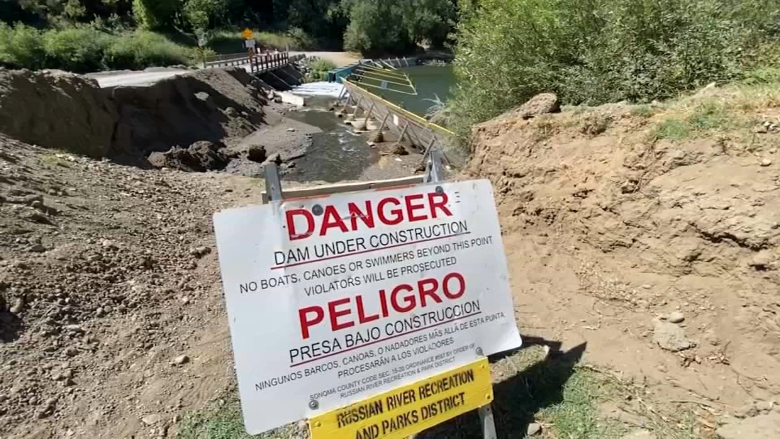 Guerneville's Vacation Beach closed for Labor Day weekend after dam ...