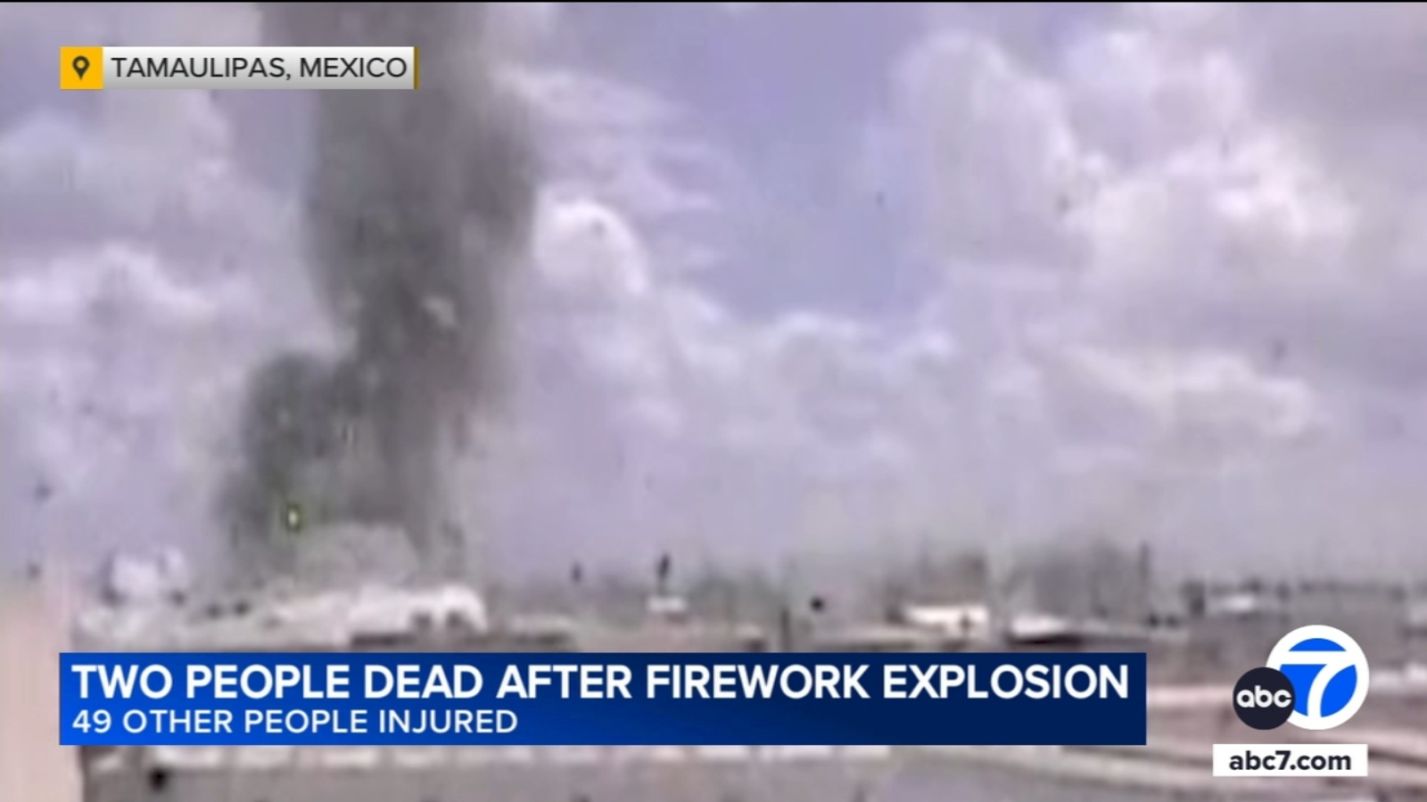 At least 2 killed, dozens injured in massive fireworks explosion in ...