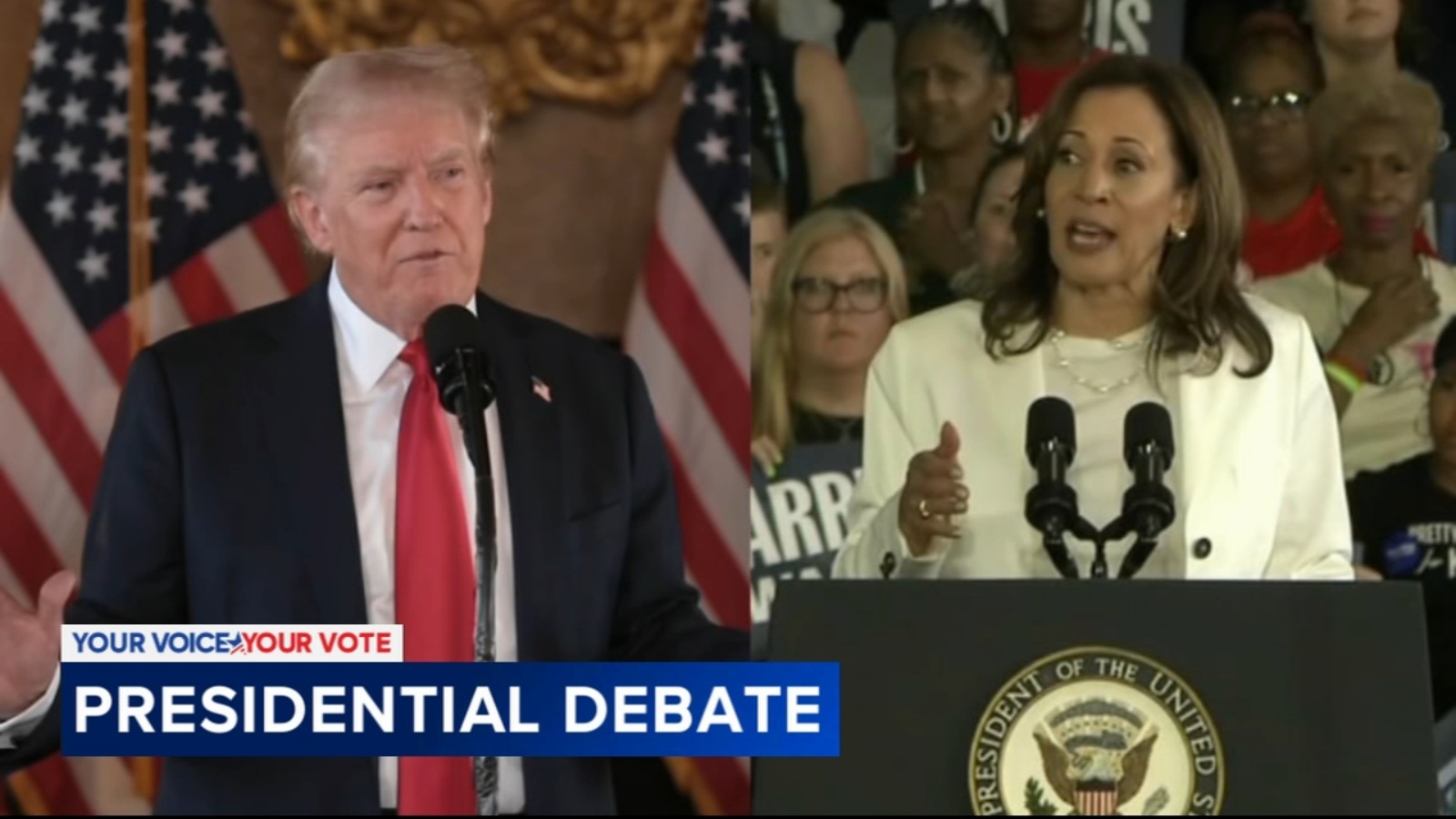 How 6abc is playing a key role in presidential debate with Kamala ...