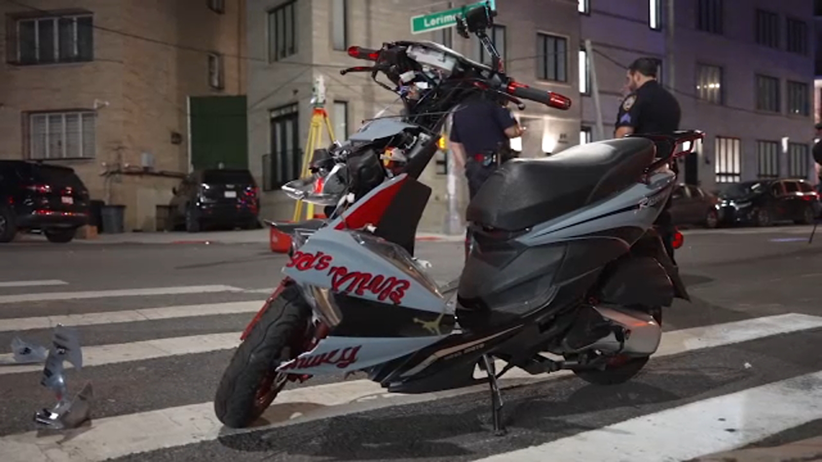 Williamsburg moped crash: 2 people injured, 1 critical in SUV collision ...