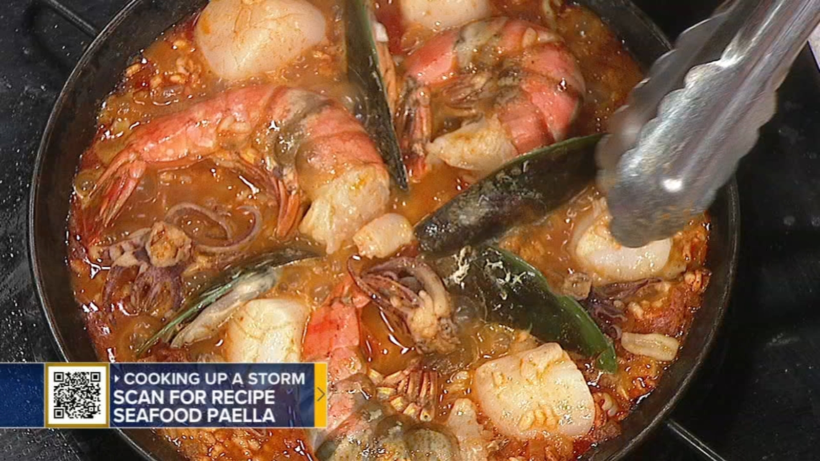 Cooking Up A Storm: Seafood paella recipe from Artango's Bar and ...