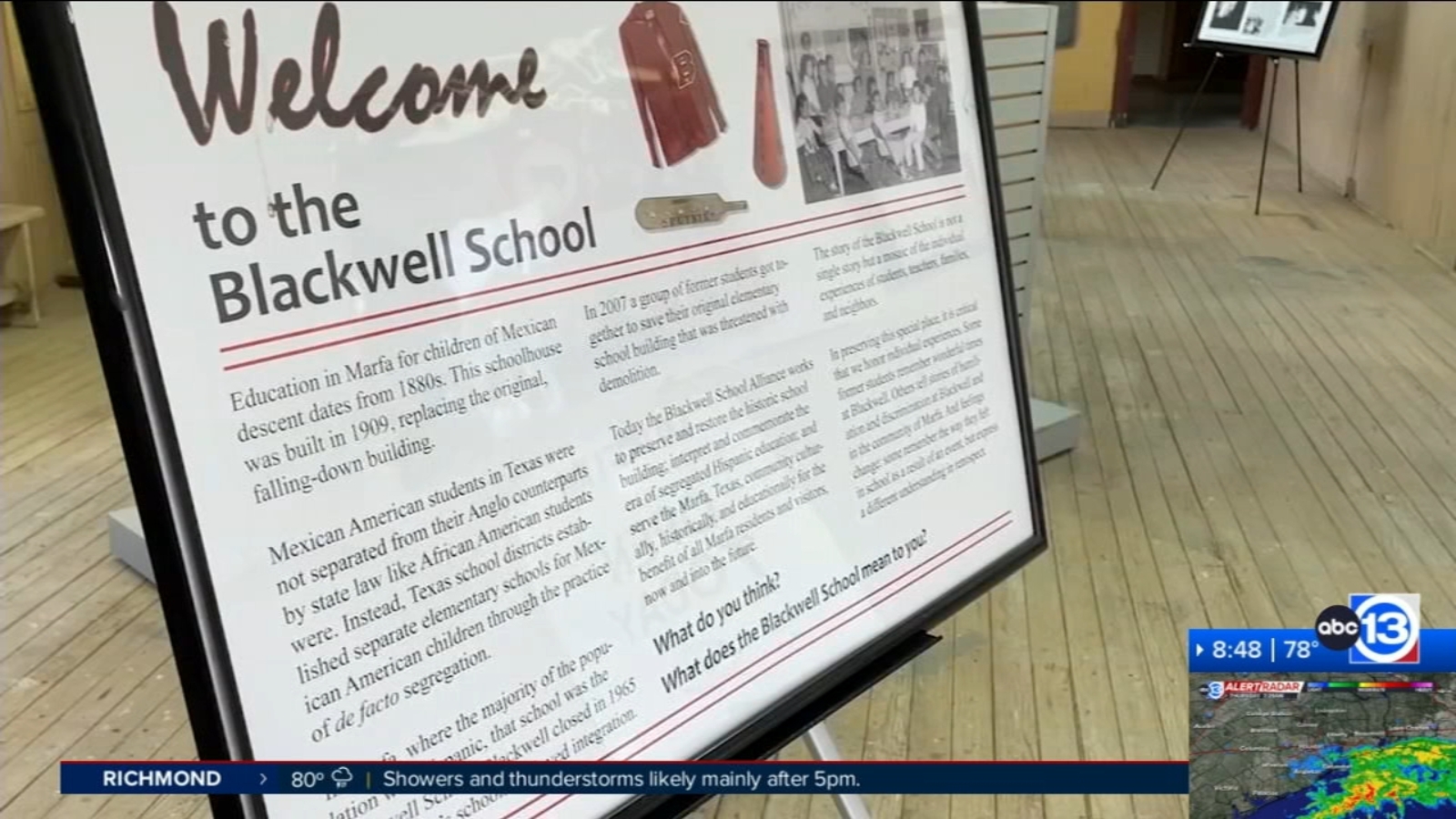 Blackwell School, a once segregated Texas school for Mexican-American ...