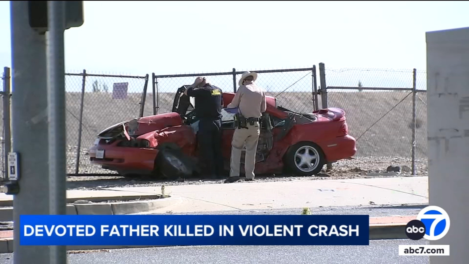 Innocent driver killed in violent Fontana crash was dedicated dad, Air ...