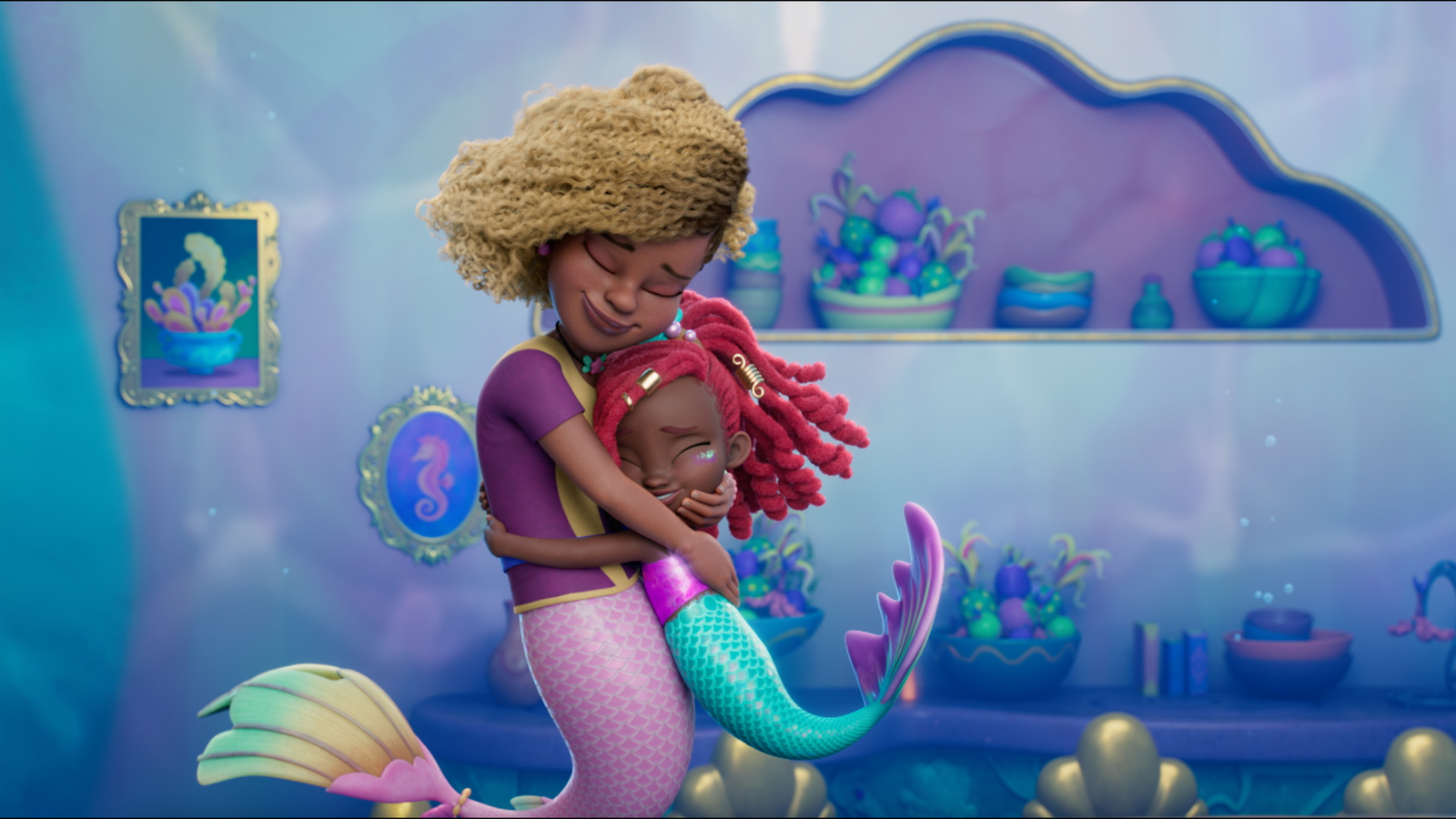 'Disney Jr's Ariel' gets a visit from a special guest with an important ...
