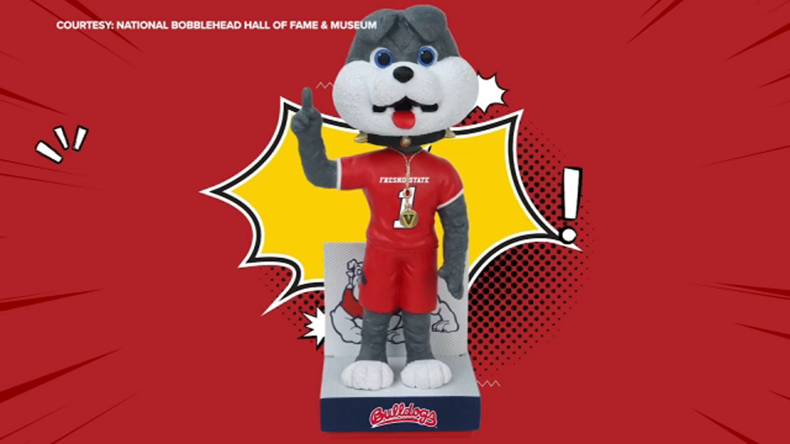 Show off your Fresno State spirit with new bobblehead - ABC30 Fresno
