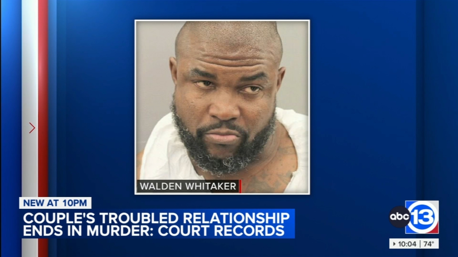 Walden Whitaker held on $500,000 bond for stabbing death of his wife ...