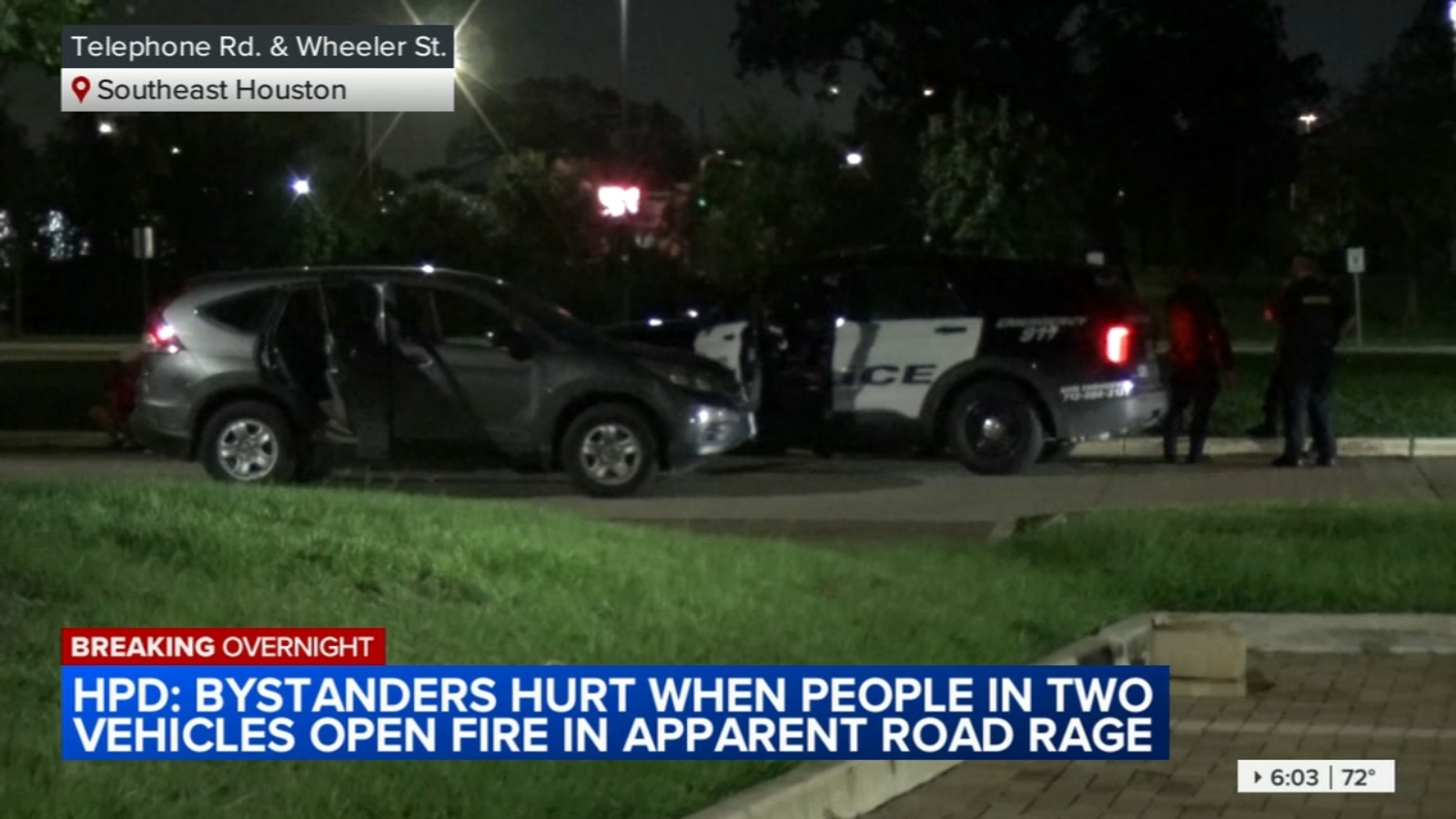 NE Houston road rage shooting at Gragg Park injures 2 bystanders ...
