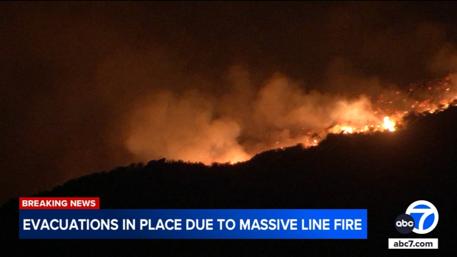 Line Fire in east Highland grows in size, prompts evacuation orders in ...
