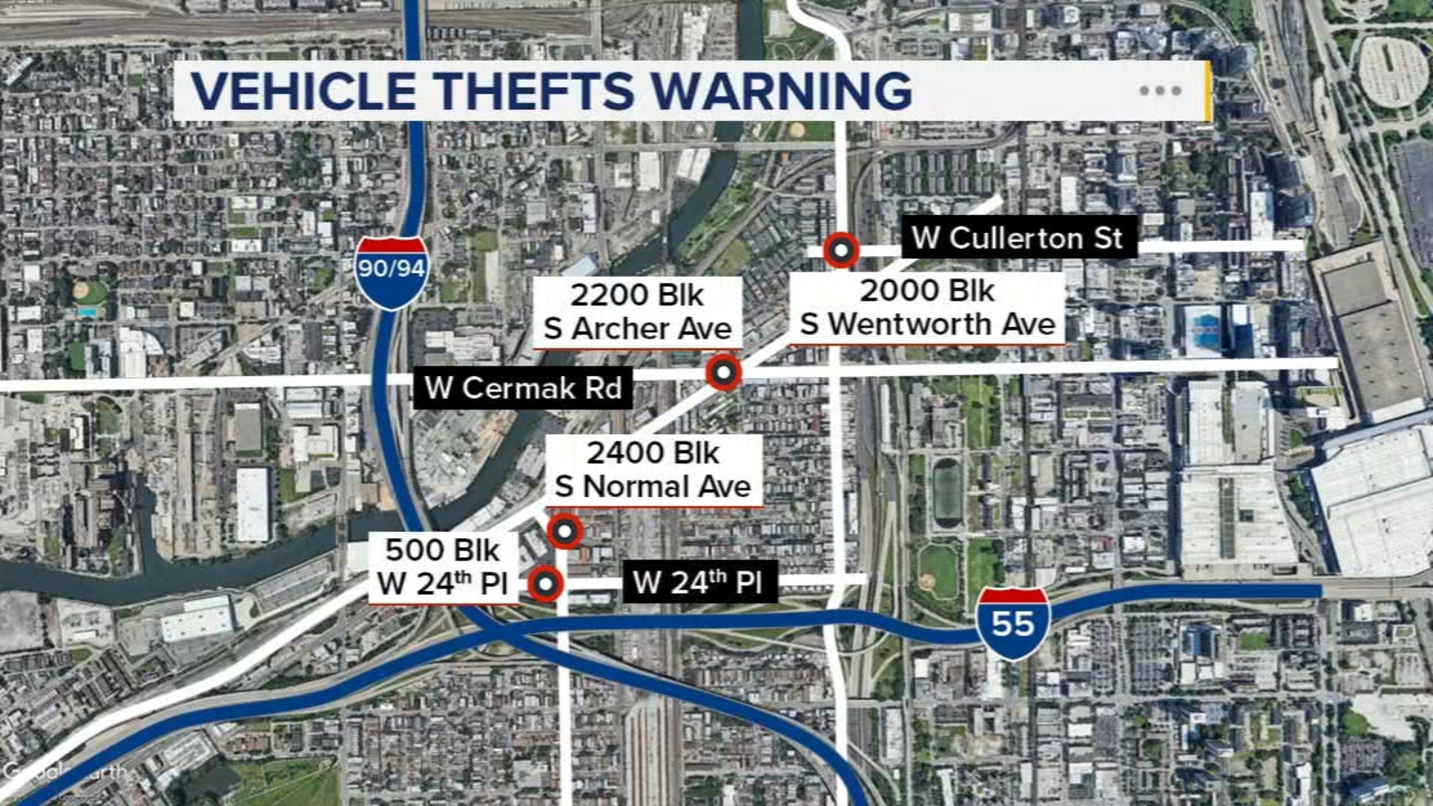 Chicago police warn of string of car thefts in Chinatown, South Loop ...
