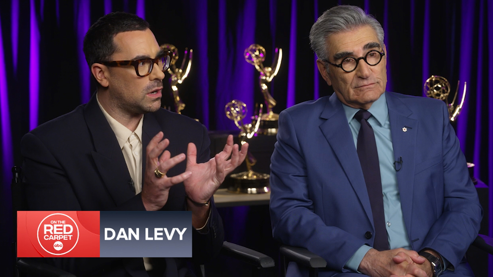 Emmys 2024: Eugene Levy and Dan Levy ready to make Emmys history again ...