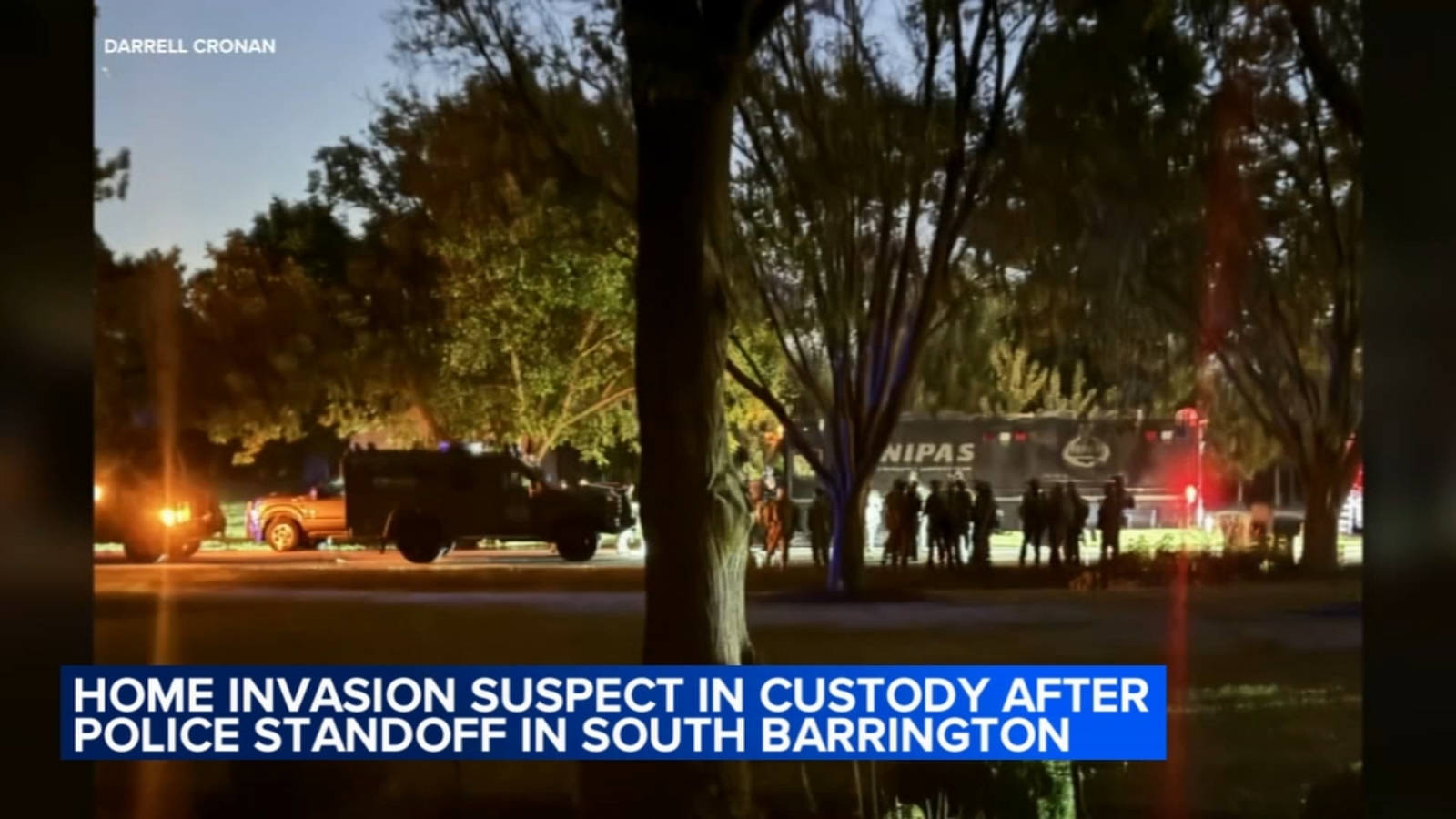 South Barrington crime: Home invasion suspect in custody after 2.5-hour police standoff in on ...