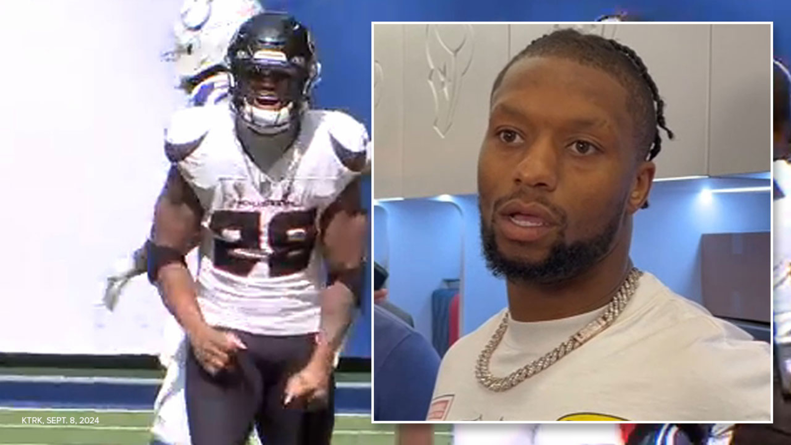 Houston Texans' primetime home opener vs. Chicago gets boost with Joe Mixon's AFC Offense Player ...