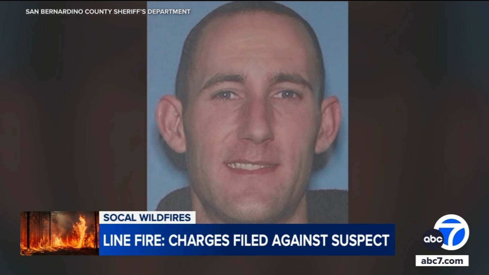 Line Fire in San Bernardino County update: Justin Halstenberg, suspect ...