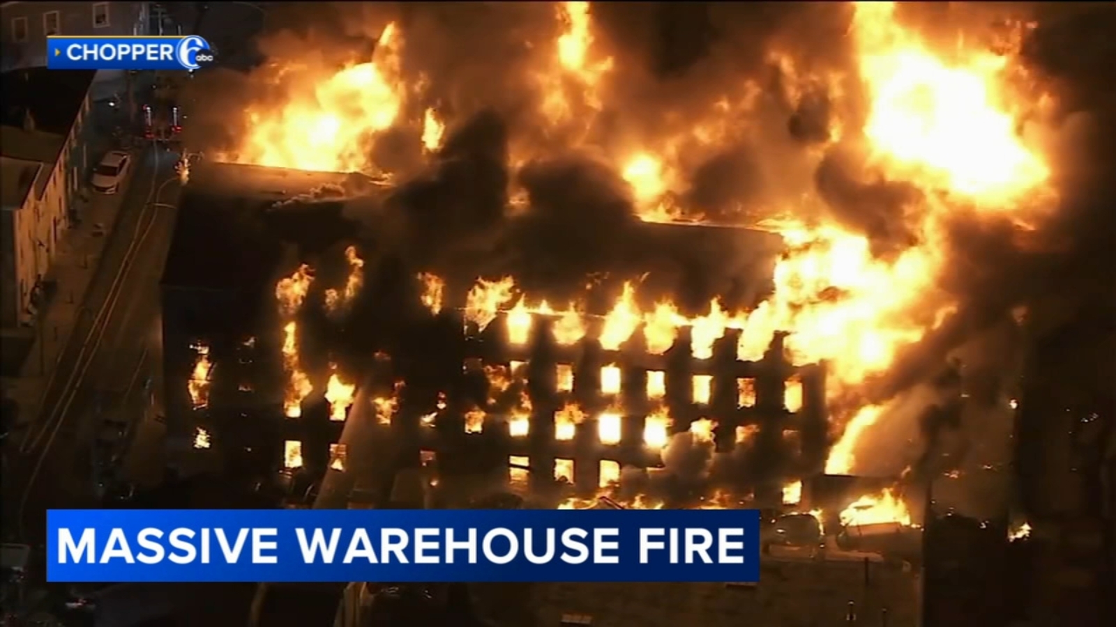 Philadelphia fire: 4-alarm building fire under control after massive ...