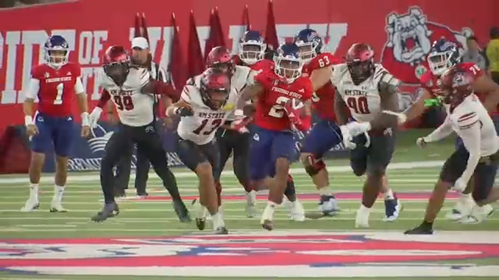 Fresno State Football puts on a clinic, rout New Mexico State 48-0 on ...