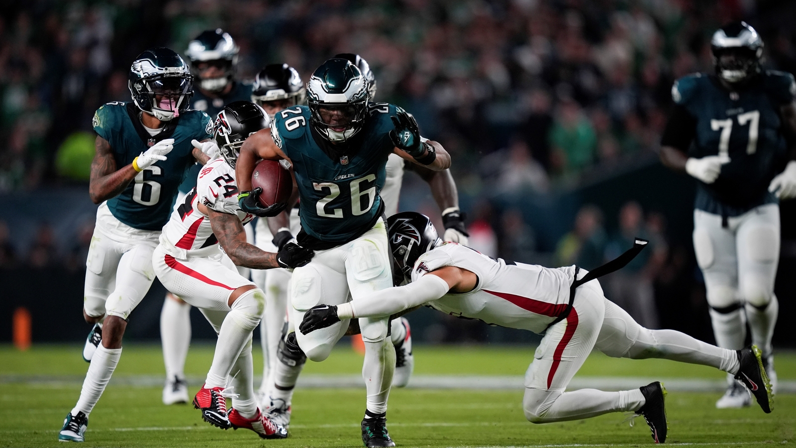 Philadelphia Eagles fall to Atlanta Falcons 22-21; Cousins caps winning ...