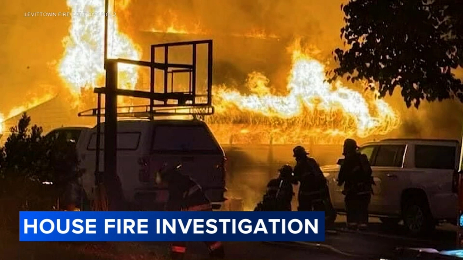 Levittown, Pa. family displaced, dogs rescued after fire tears through ...